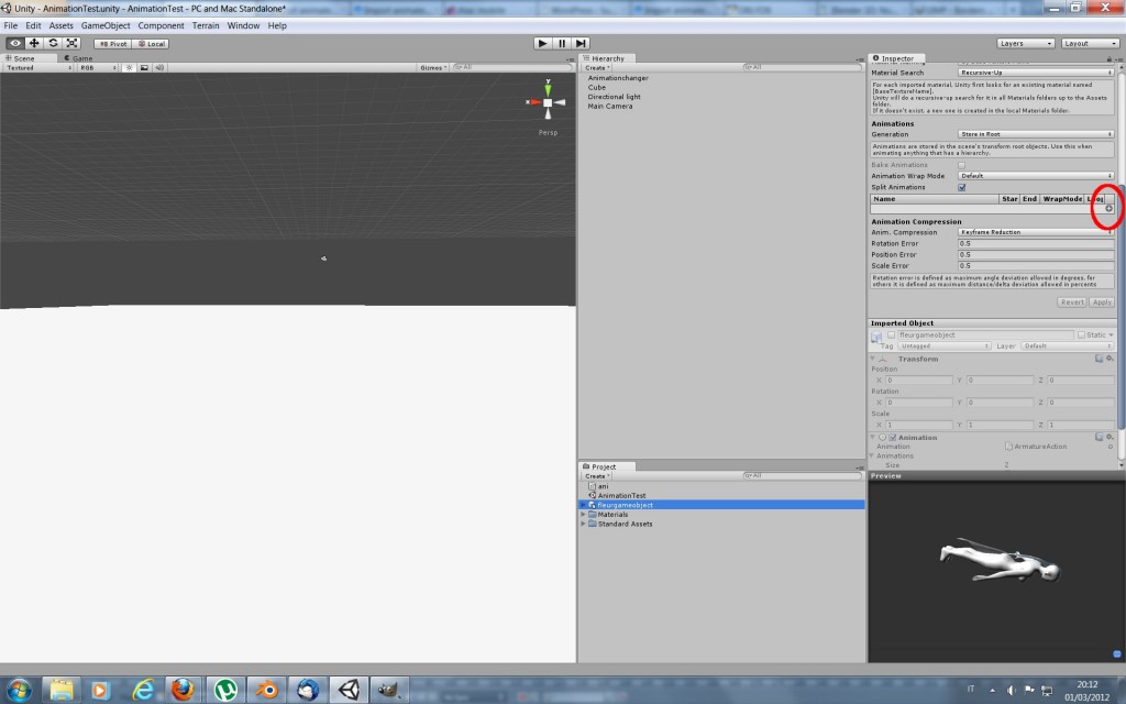 10 Import From Blender To Unity With Animations Unity Split Animations Gaming